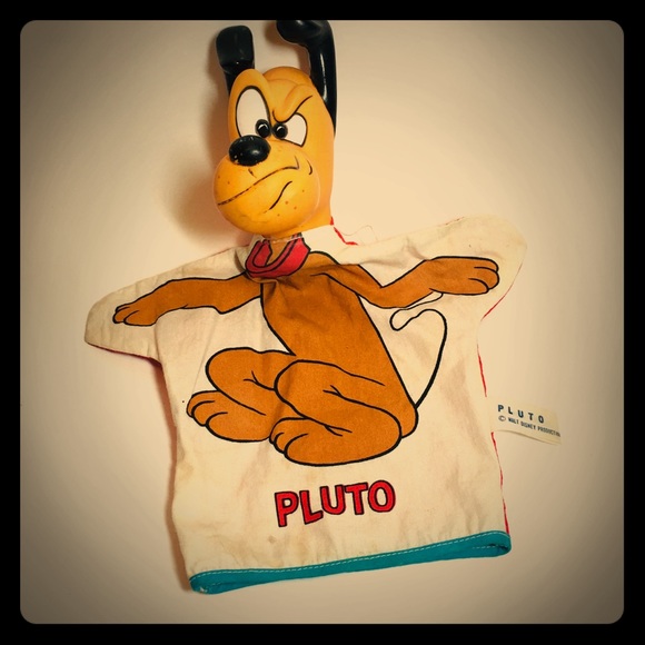 Disney | Other | Vintage Disney Pluto Hand Puppet | Poshmark